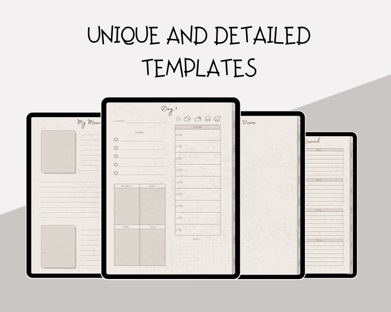 Digital Travel Journal | Travel Planner | Vacation Planner | Travel ...