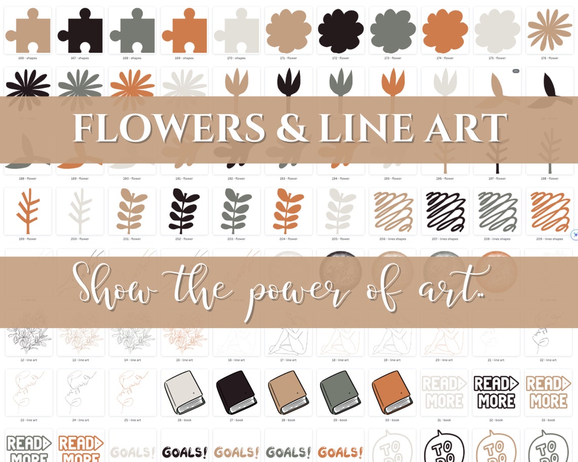 Notion Icons Fox Edition Notion Template Icons Planner - Etsy