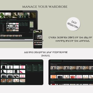 Notion Template Wardrobe Manager, Notion Outfit Planner, Wardrobe Manager Notion Dashboard ...