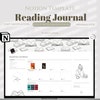 Reading Planner Notion Template ,reading Journal Dark Mode, Notion Reading Tracker, Book Tracker ...