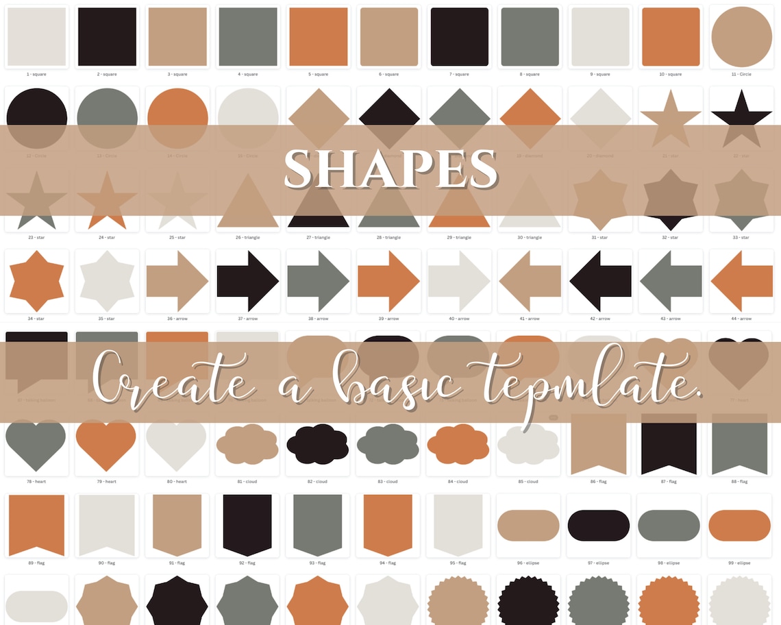 Notion Icons Fox Edition Notion Template Icons Planner - Etsy