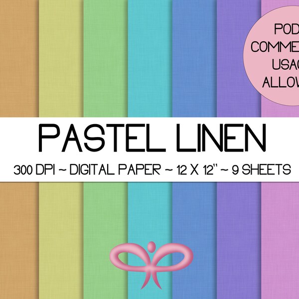 Linen Overlay - Etsy