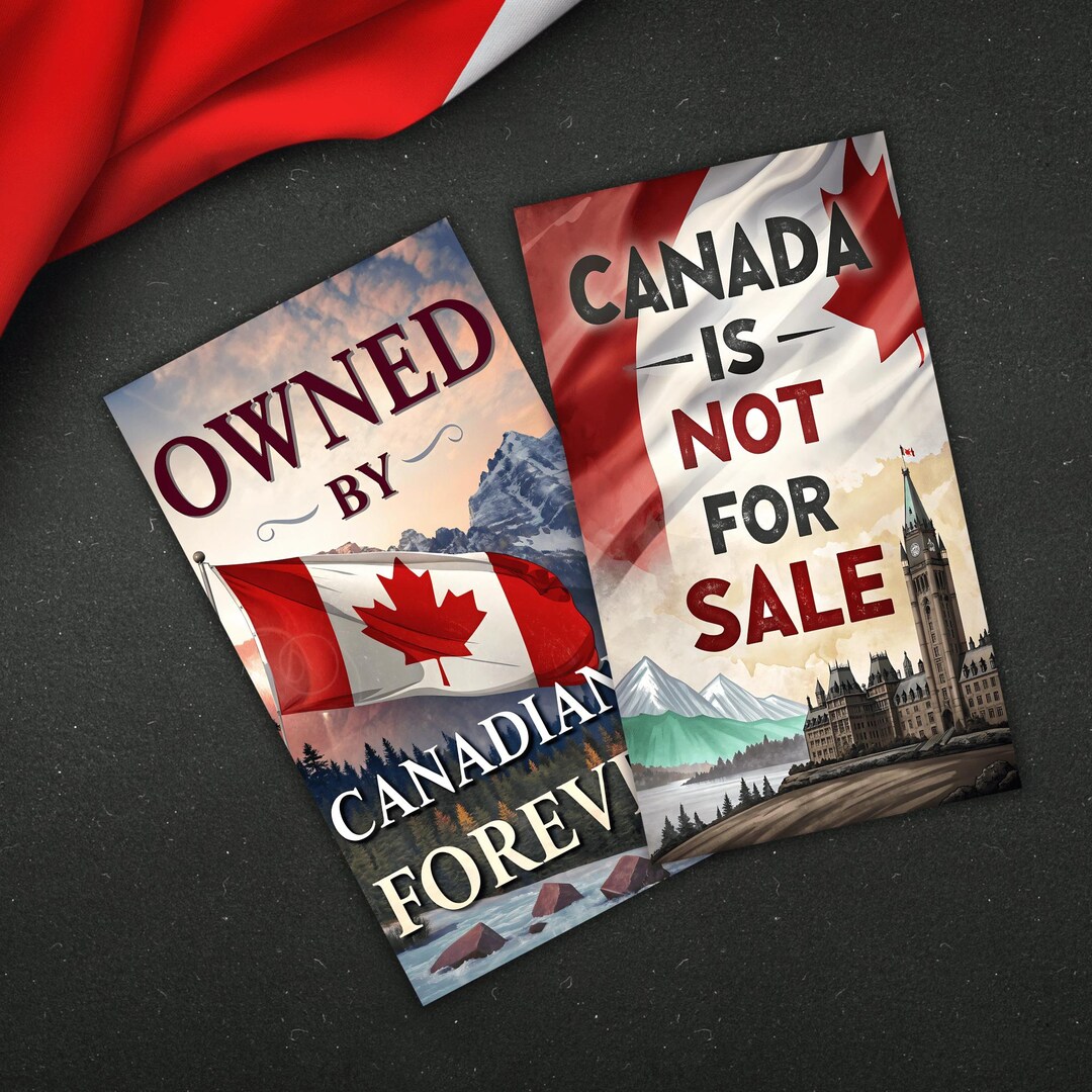 Canada is Not for Sale" Digital Poster | Owned by Canadians Forever ...