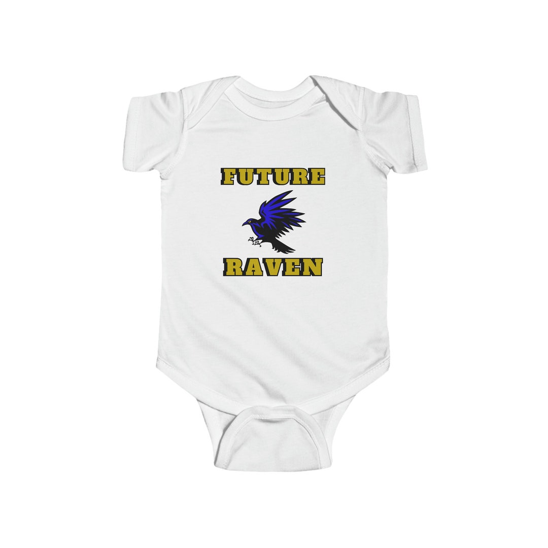Baltimore Ravens future Raven Infant Fine Jersey Onesie, Ravens ...