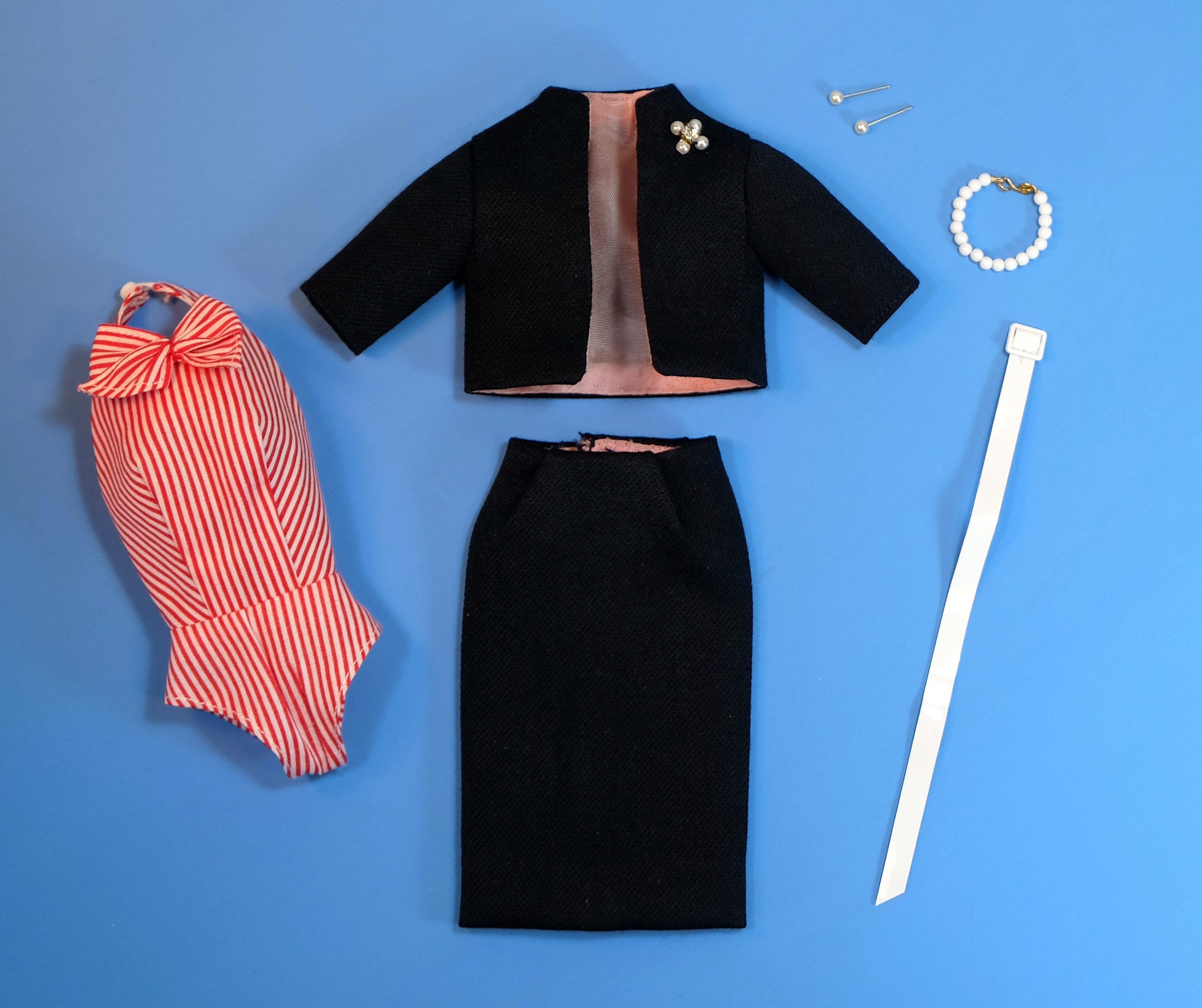 Vintage Barbie Busy Gal Ensemble 981 Handmade - Etsy