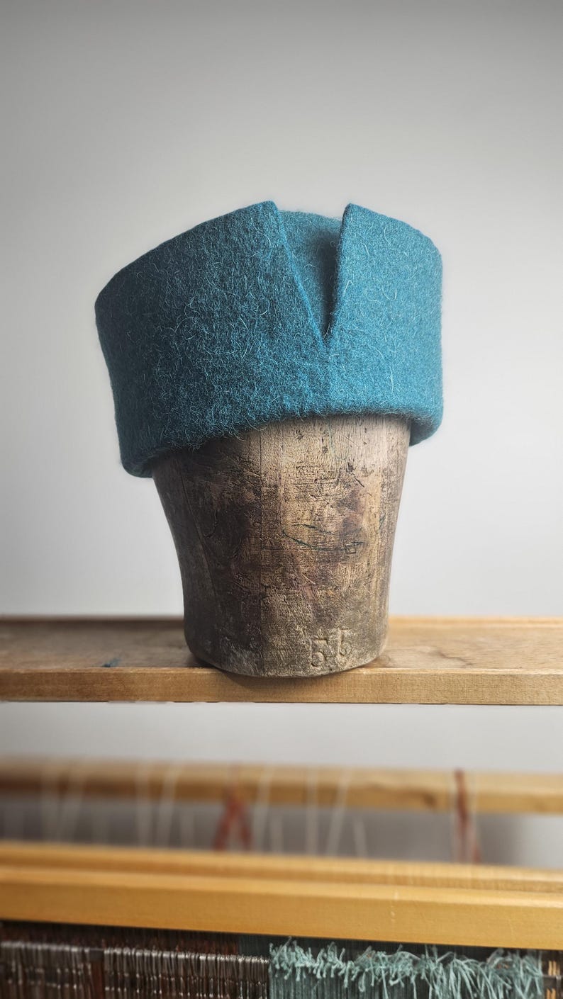 Magierka Historical Hat, Medieval Historical Woolen Felt Men's Magera ...