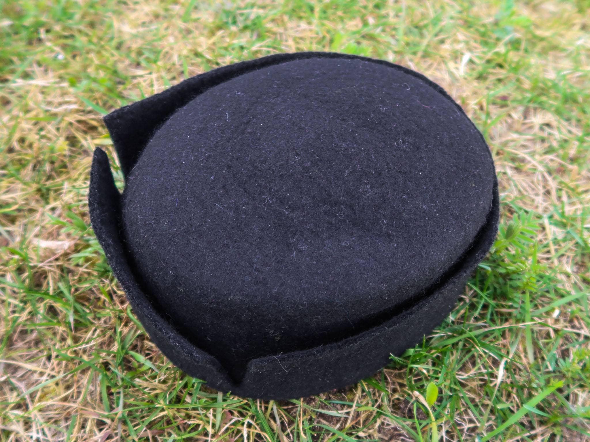 Magierka 100% Wool, Medieval Historical Woolen Felt Men's Magera Hat of ...