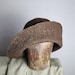 Medieval Hand Felted Pilgrim Hat, Historical Hat, Wide Brim Gar - Etsy