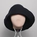 Medieval Hand Felted Pilgrim Hat, Historical Hat, Wide Brim Gar - Etsy