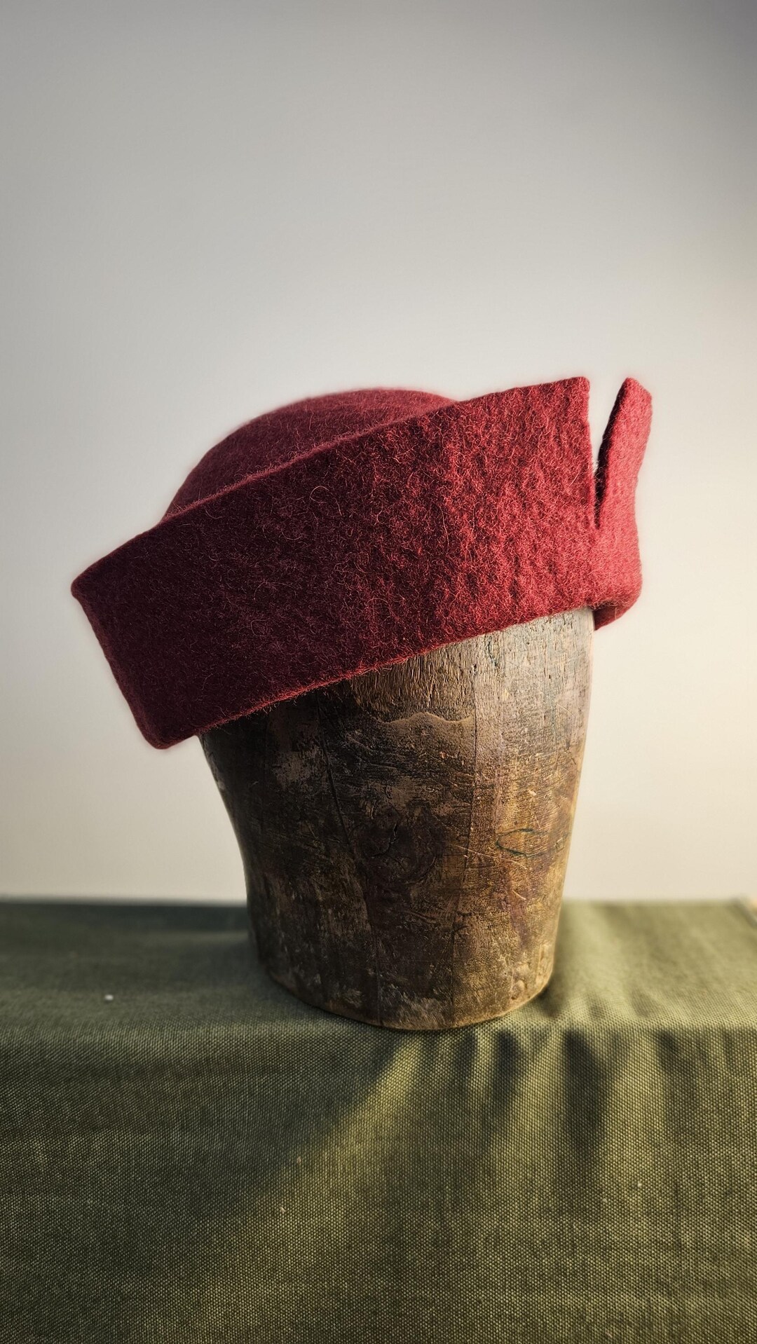 Magierka Historical Hat, Medieval Historical Woolen Felt Men's Magera ...