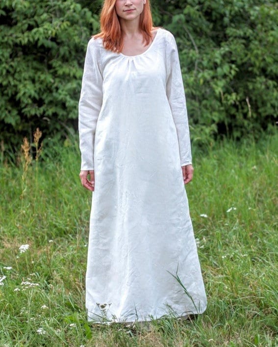 Medieval Linen Chemise, Women Underwear, Ladies Historical Shift - Etsy