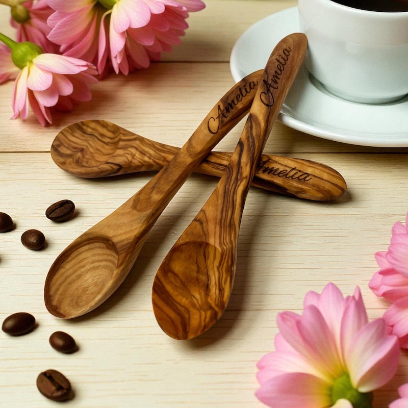 Vintage Mini Coffee Spoons - Etsy