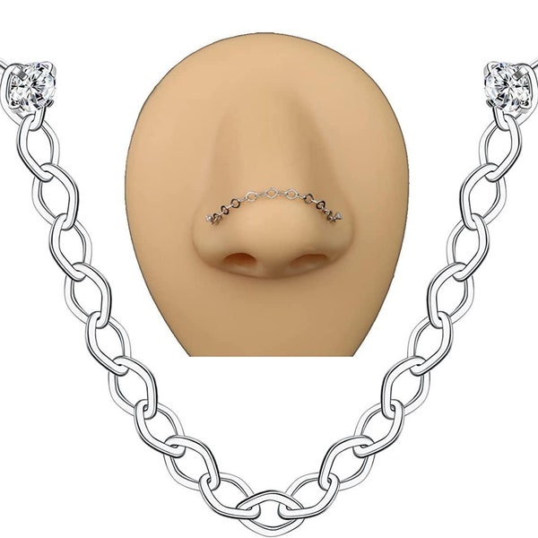 Nostril Chain - Etsy