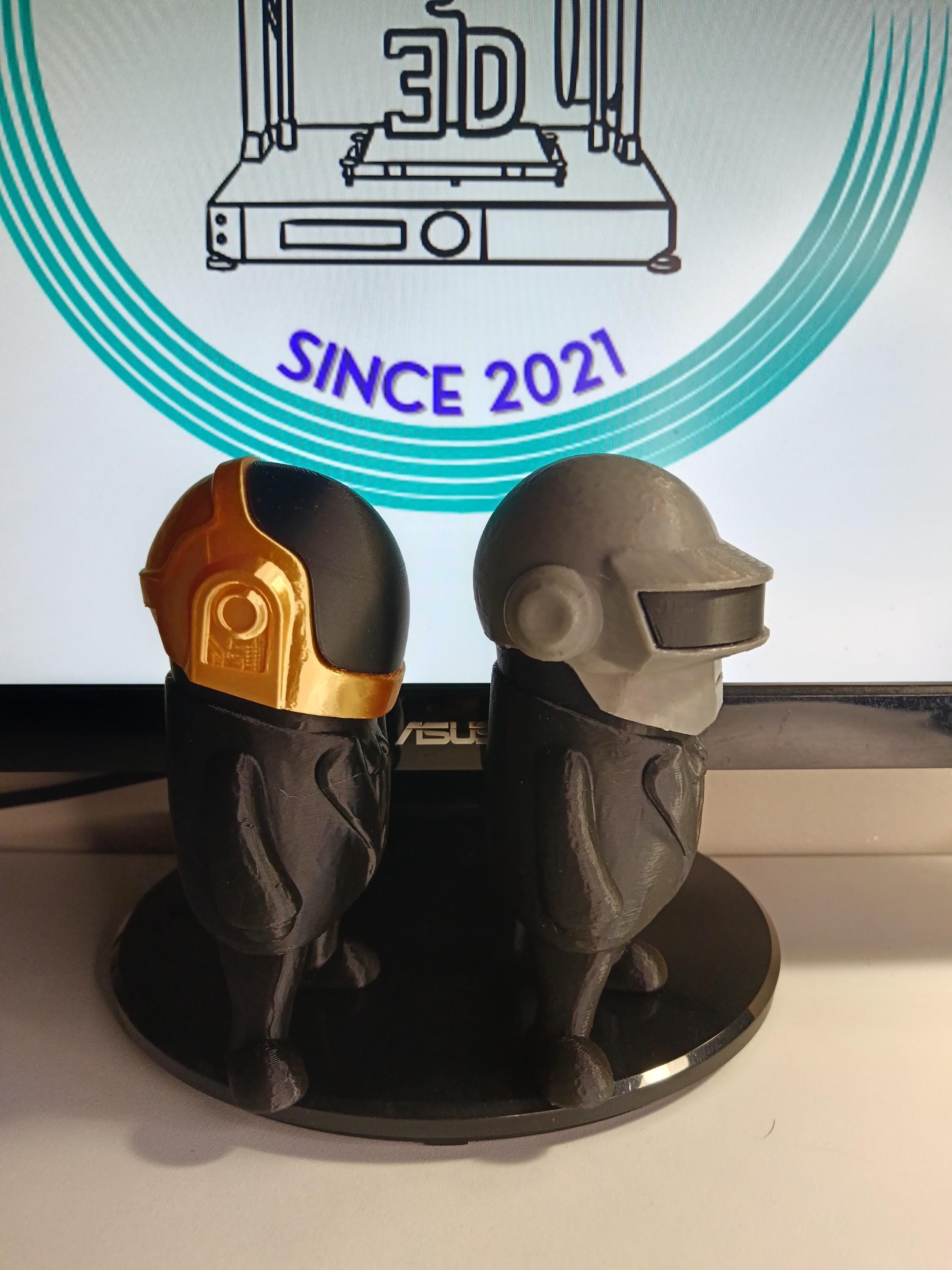 Daft Punk Style Figurines – Dj/electronic Music Decoration - Etsy