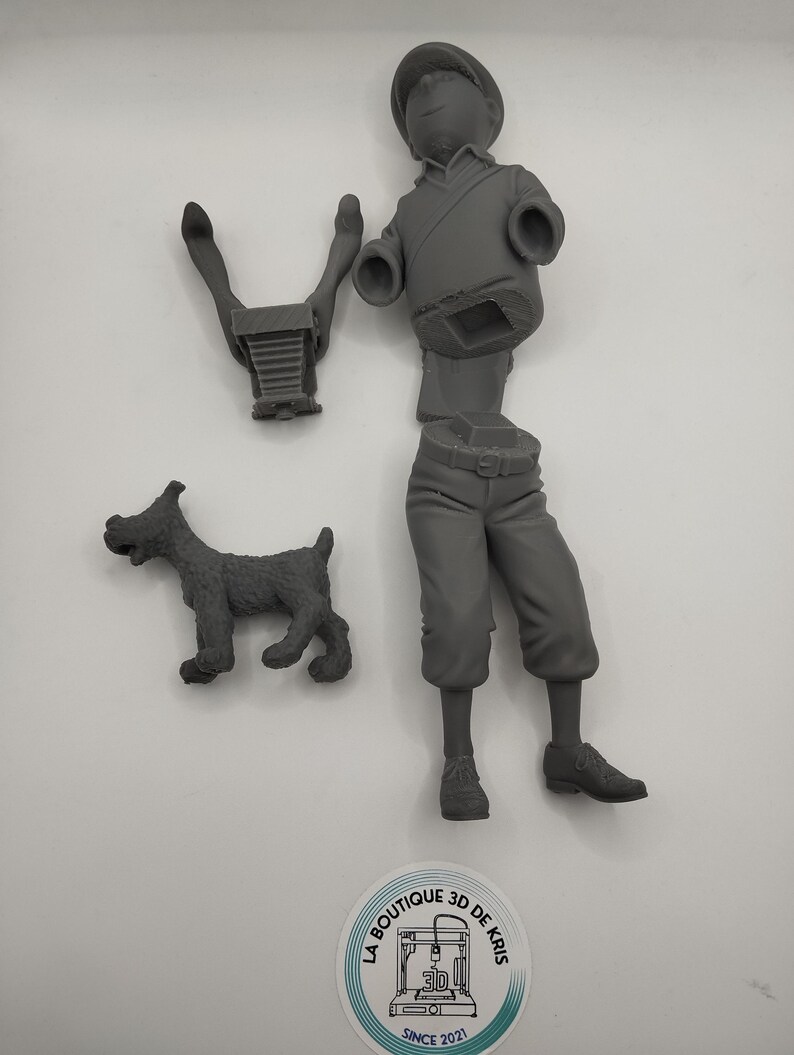 Tintin and the Indian Model Kit | to Assemble & Paint - Etsy