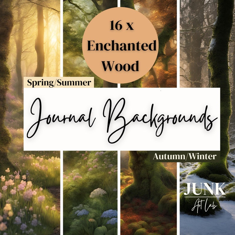 Enchanted Forest Template - Etsy