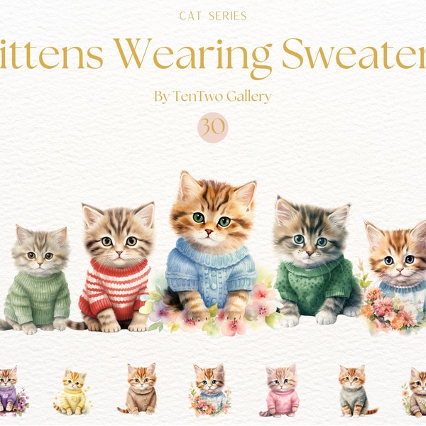 Cats Wearing Clothes - Etsy