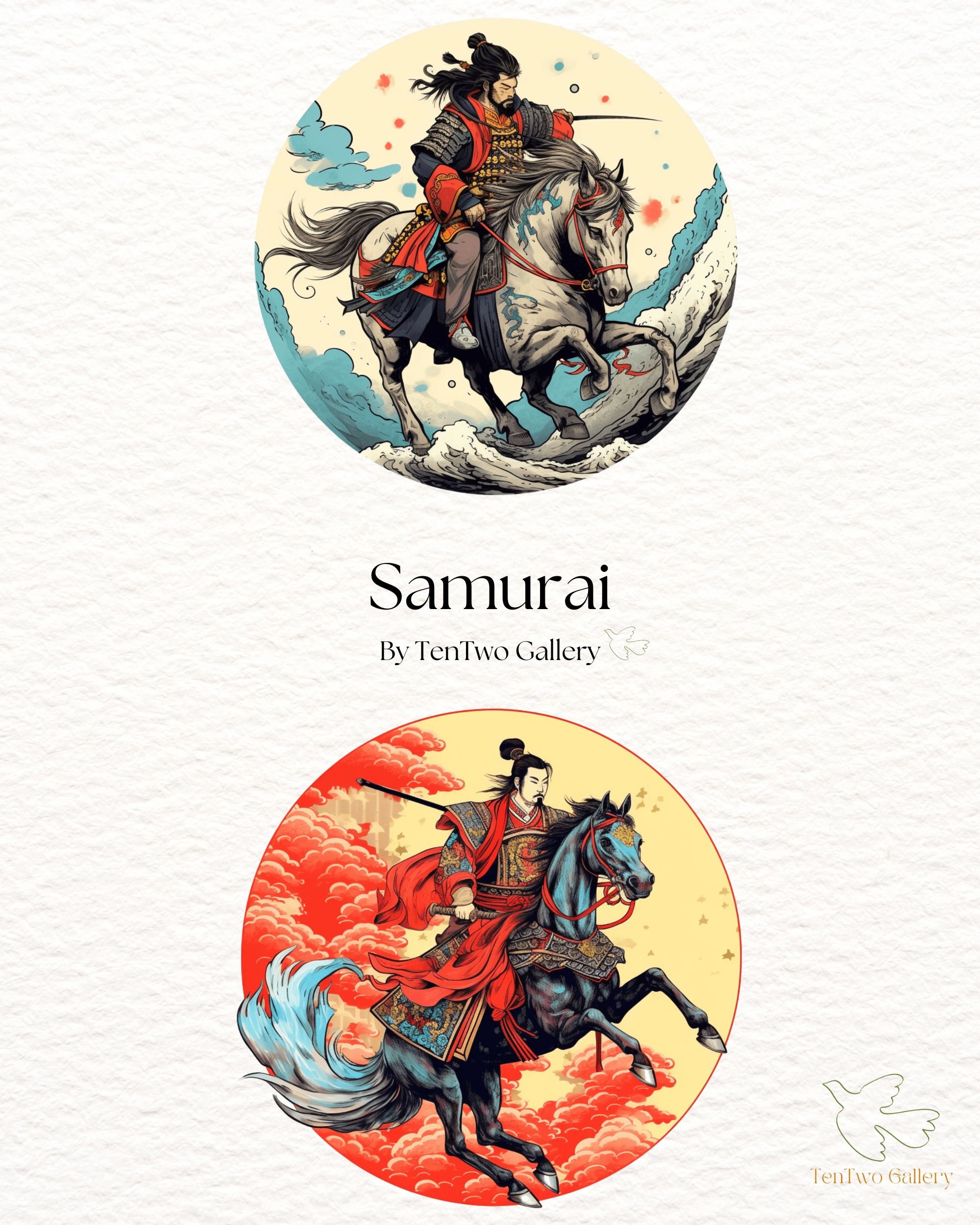 Samurai Clipart | Japanese Samurai Clipart | Samurai PNG | Ronin ...
