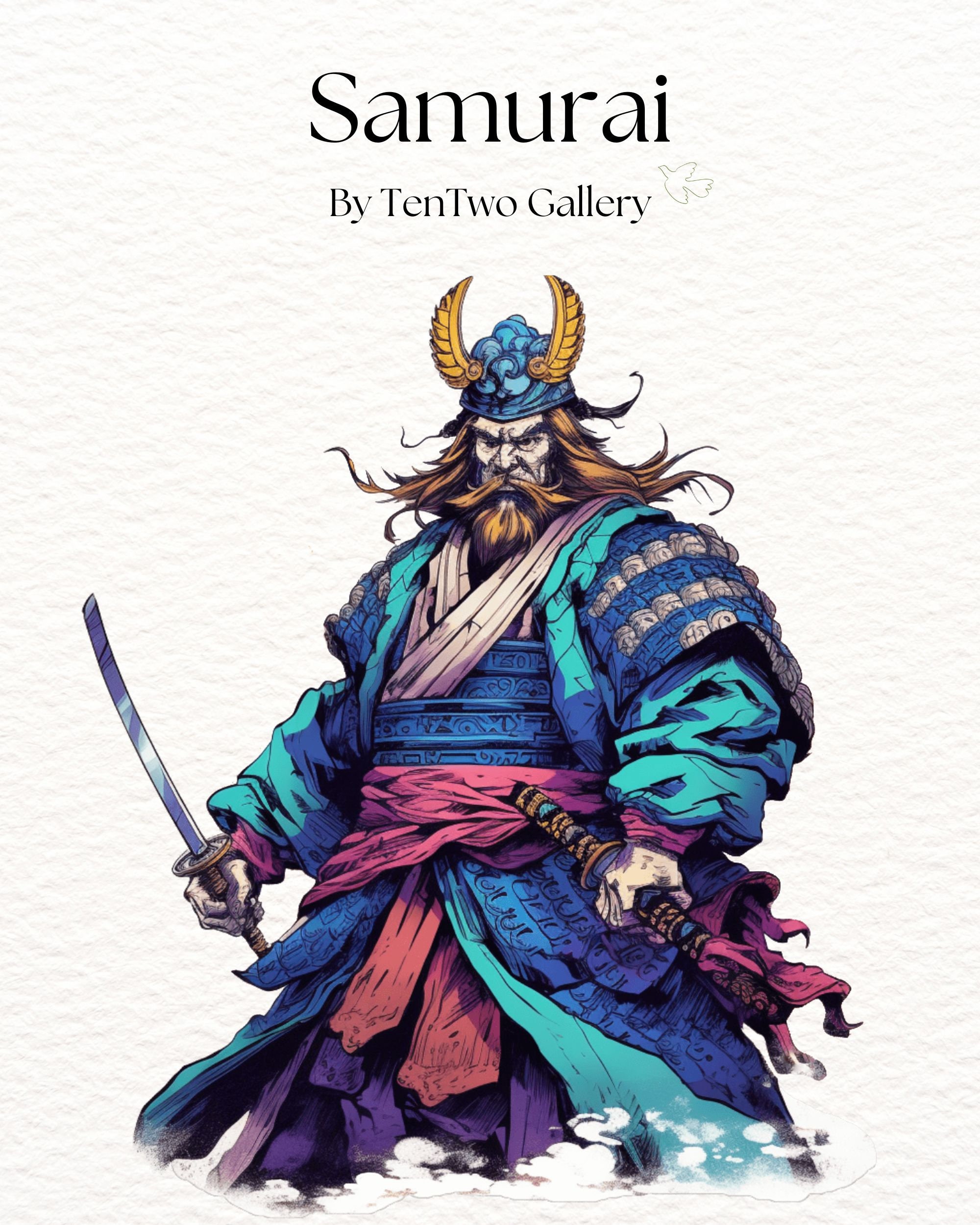 Samurai Clipart | Japanese Samurai Clipart | Samurai PNG | Ronin ...
