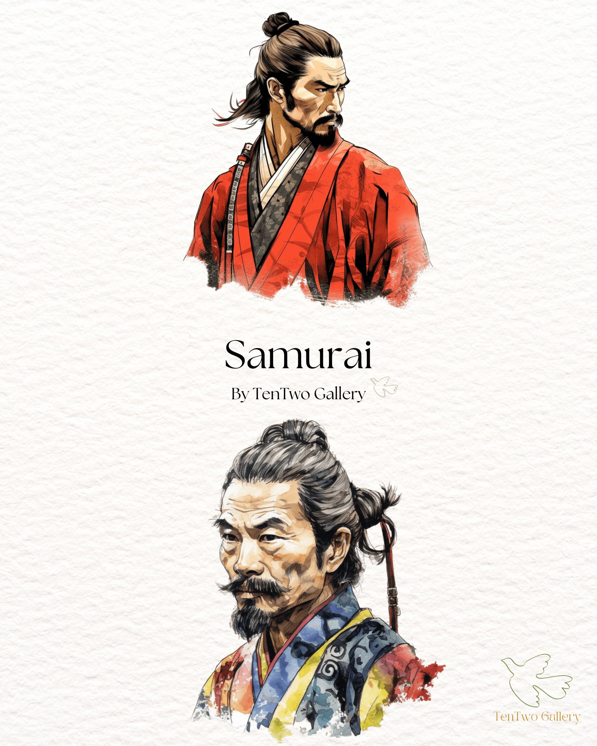 Samurai Clipart Japanese Samurai Clipart Samurai PNG Ronin Clipart ...