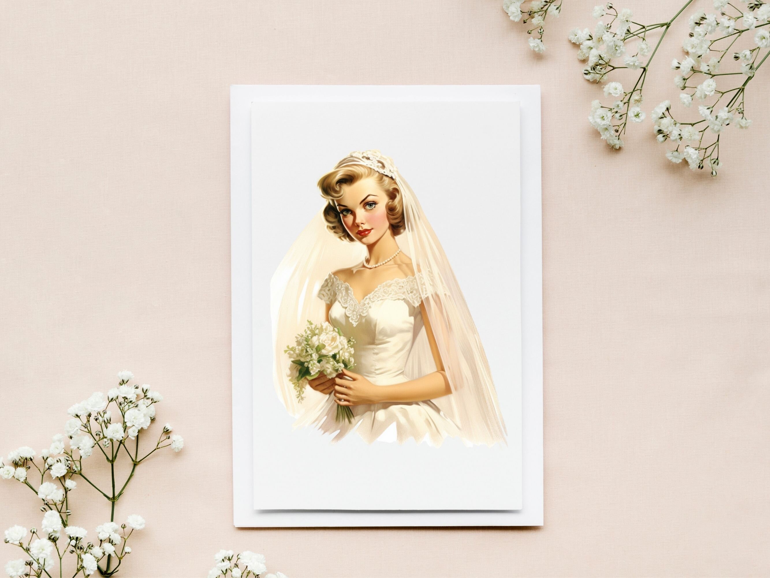 Vintage Bridal Clipart
