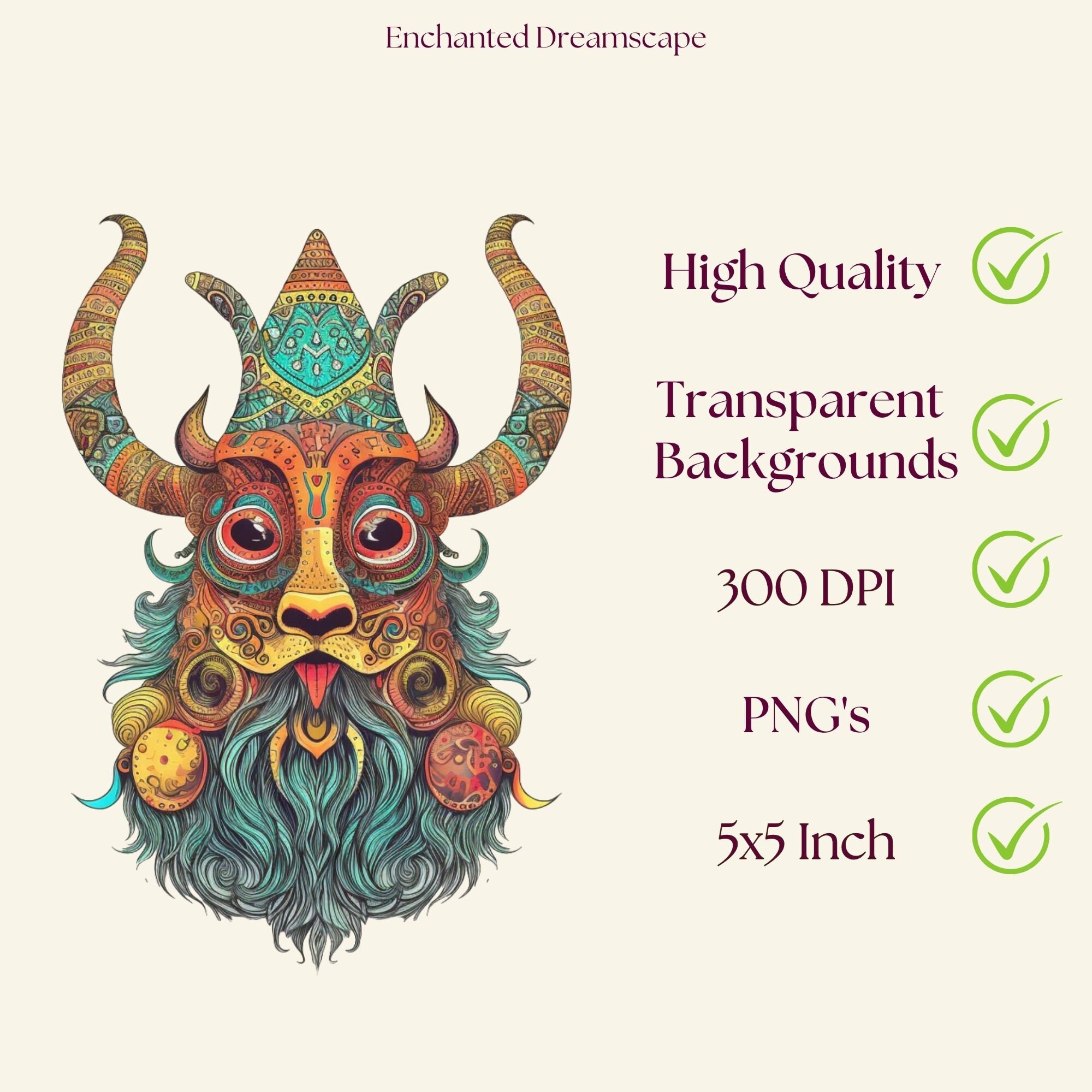 Hippie Fantasy Creatures Clipart Fantasy Sublimation - Etsy