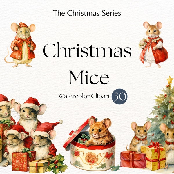 Christmas Mice - Etsy