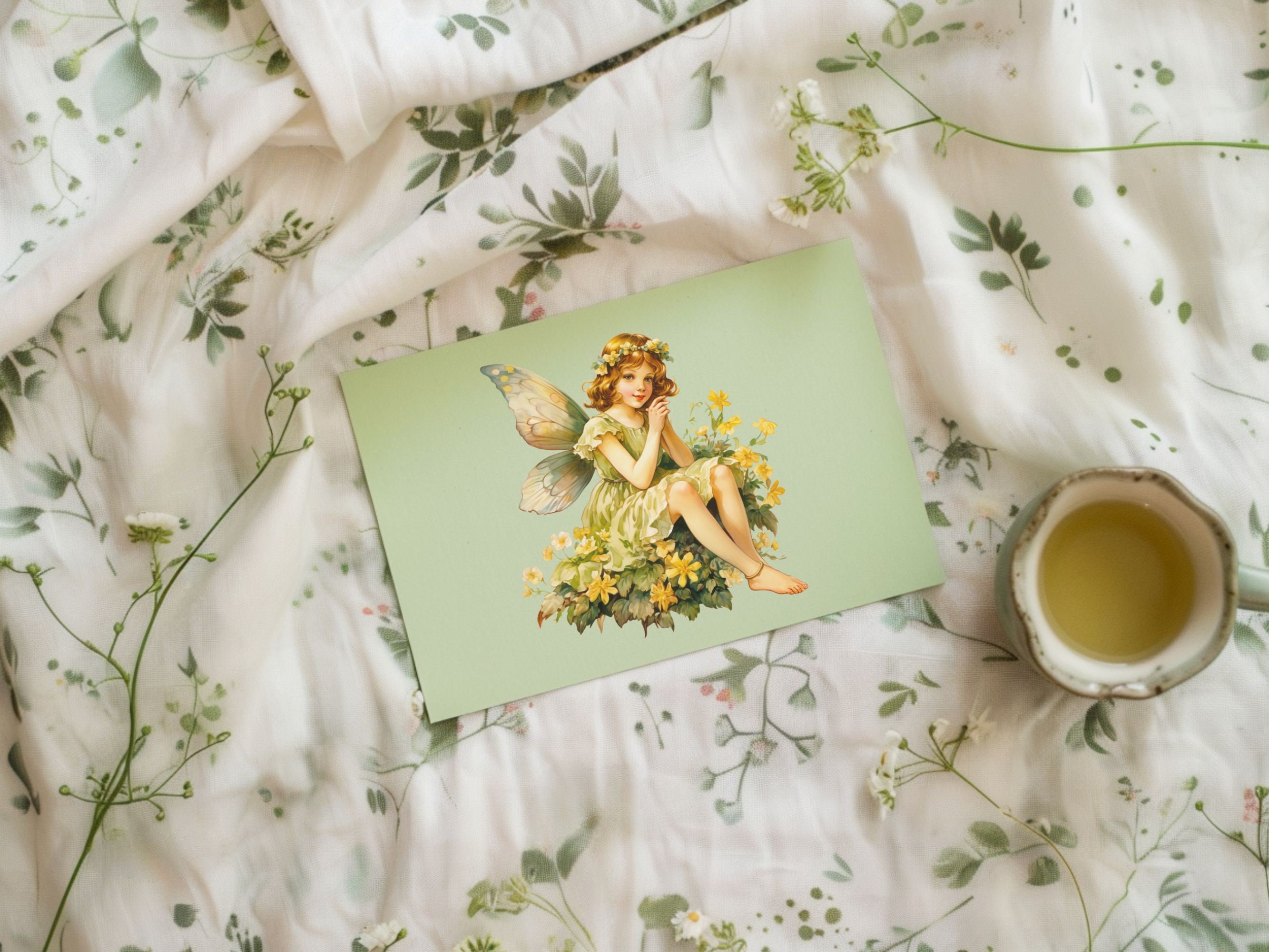 Spring Fairies Clipart, Flower Fairy Clipart, Spring Sublimation ...