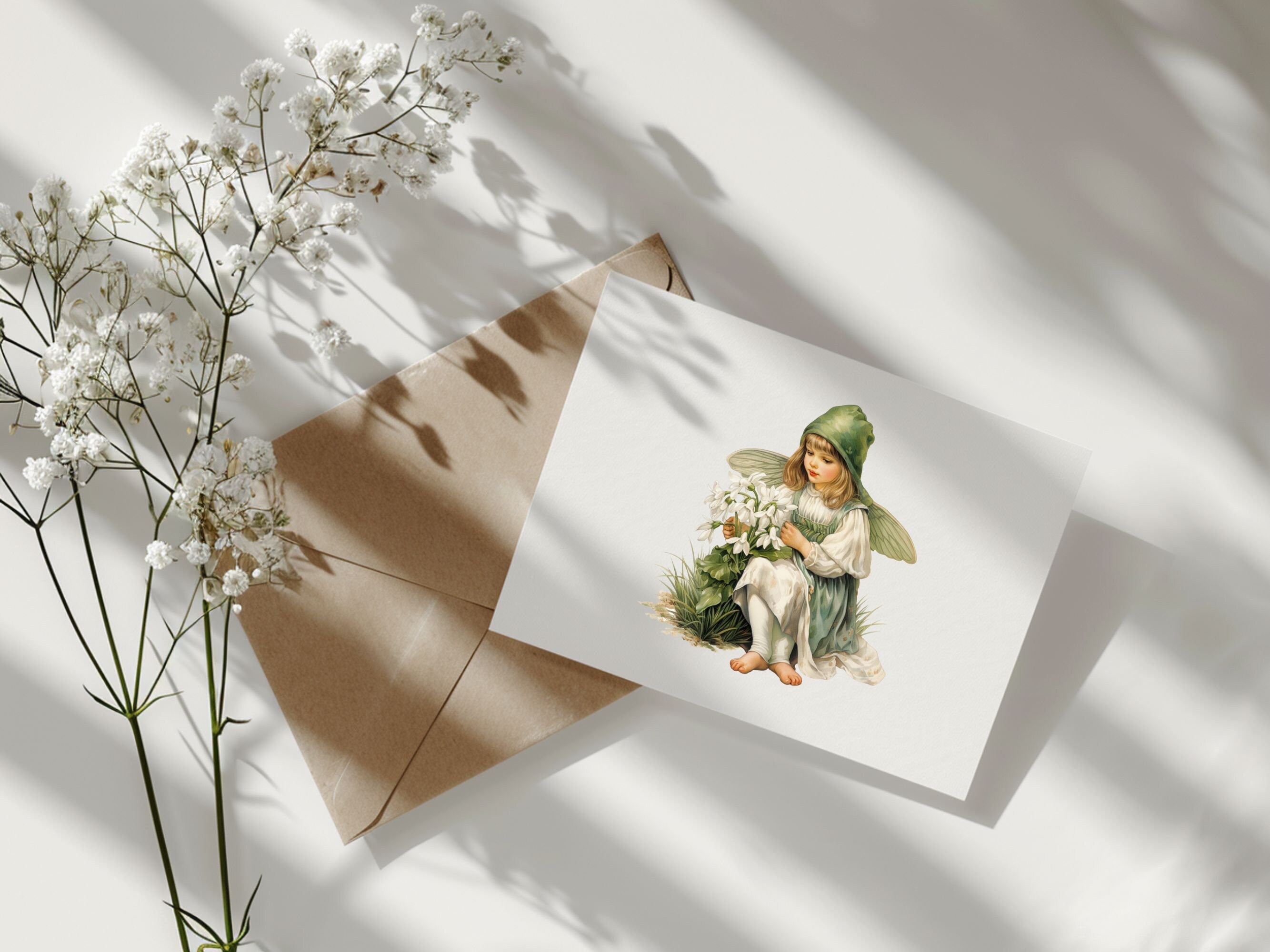 Spring Fairies Clipart, Flower Fairy Clipart, Spring Sublimation ...