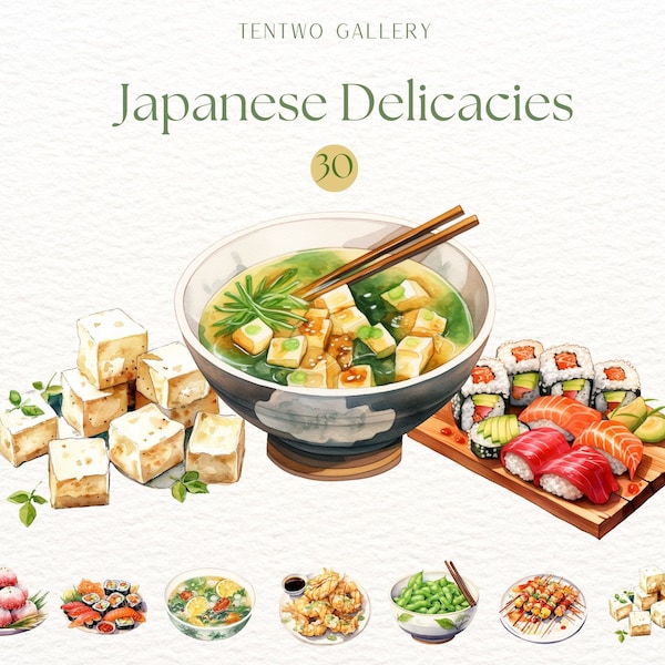 Japanese Clipart - Etsy