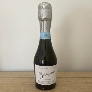 Bridesmaid Proposal Label. Customize With Your Friends Names &role in ...