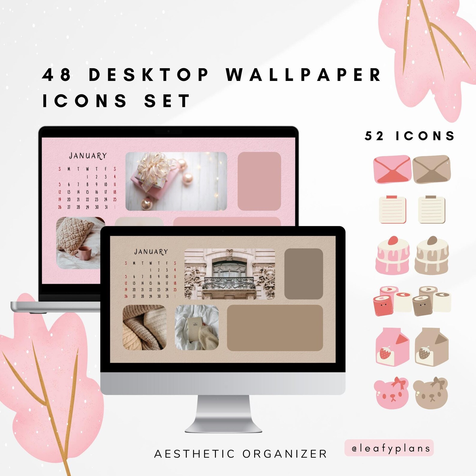 Desktop Wallpaper With Calendar 2025 | Desktop Wallpaper and Icon Pack ...