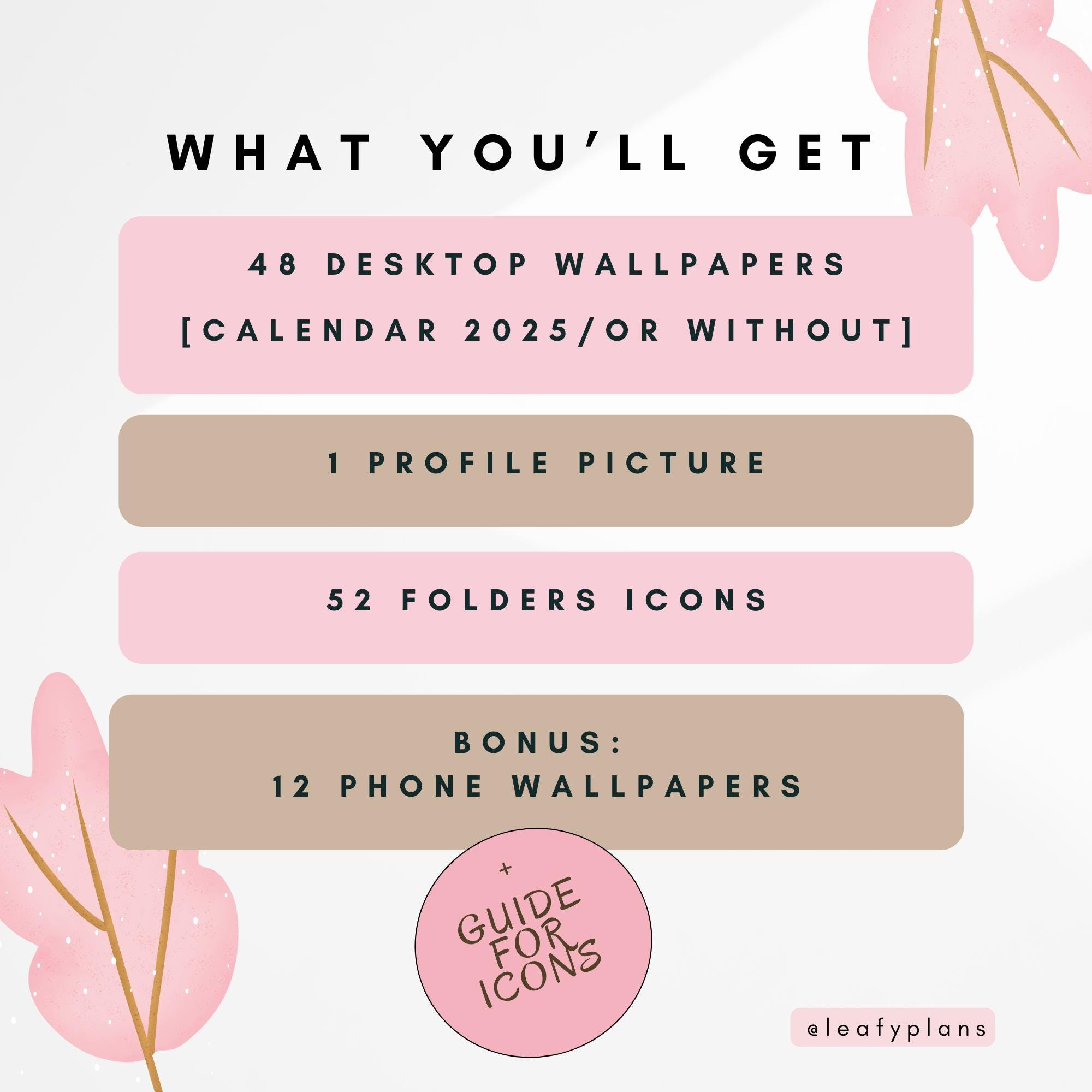 Desktop Wallpaper With Calendar 2025 | Desktop Wallpaper and Icon Pack ...