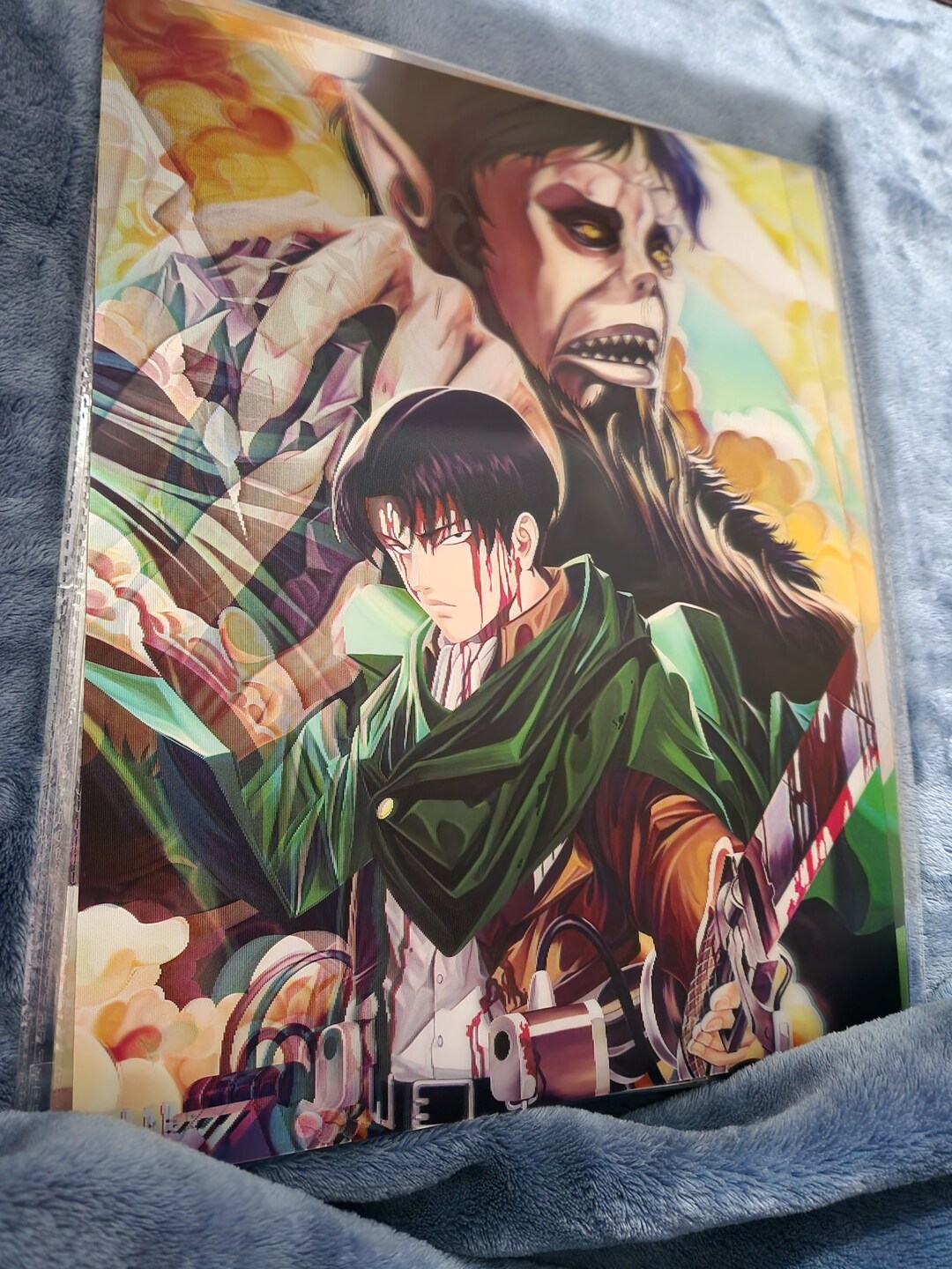 Holographic Levi Poster. - Etsy