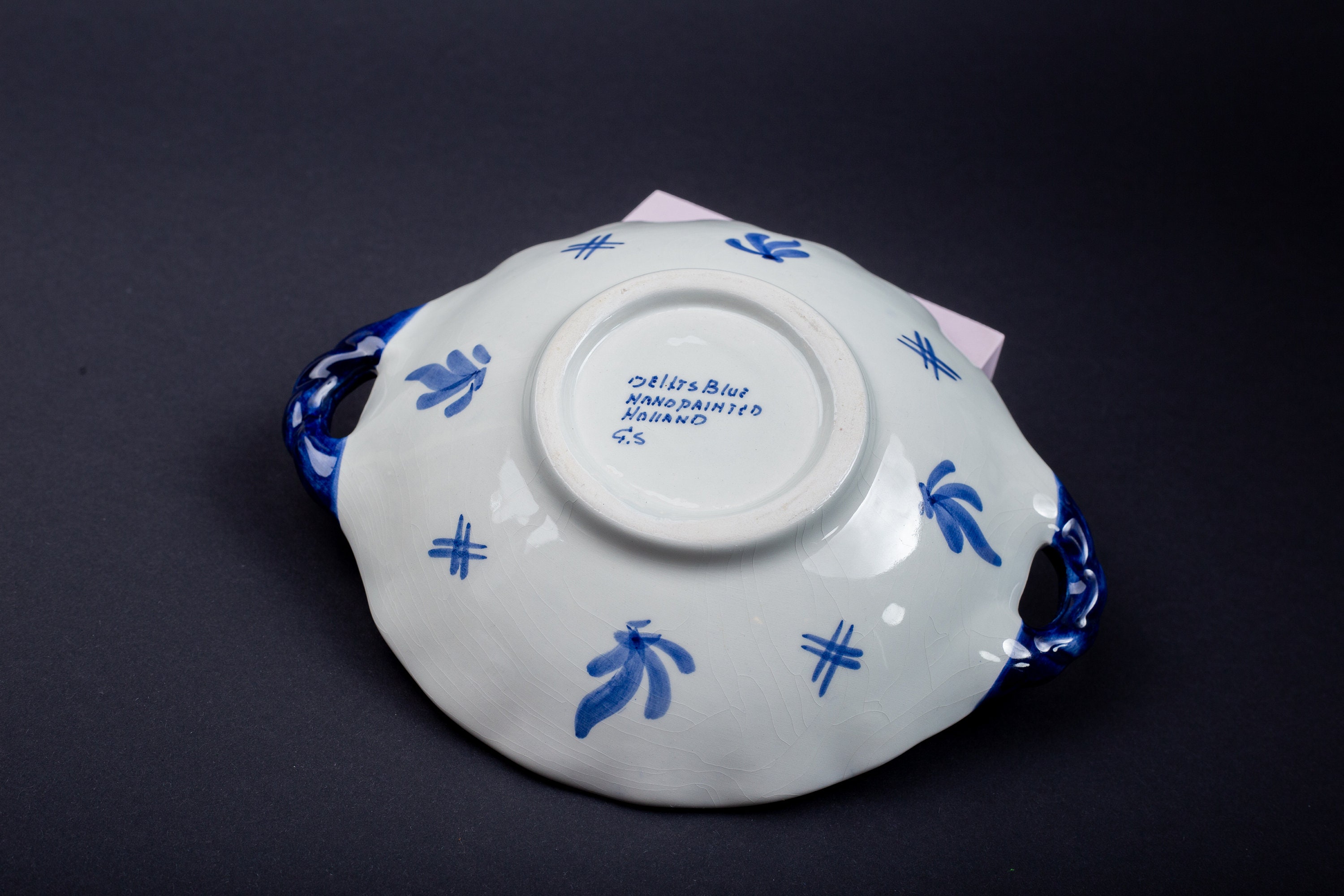 Vintage Signed Delft Blue Holland Decorative Wall Hanging - Etsy