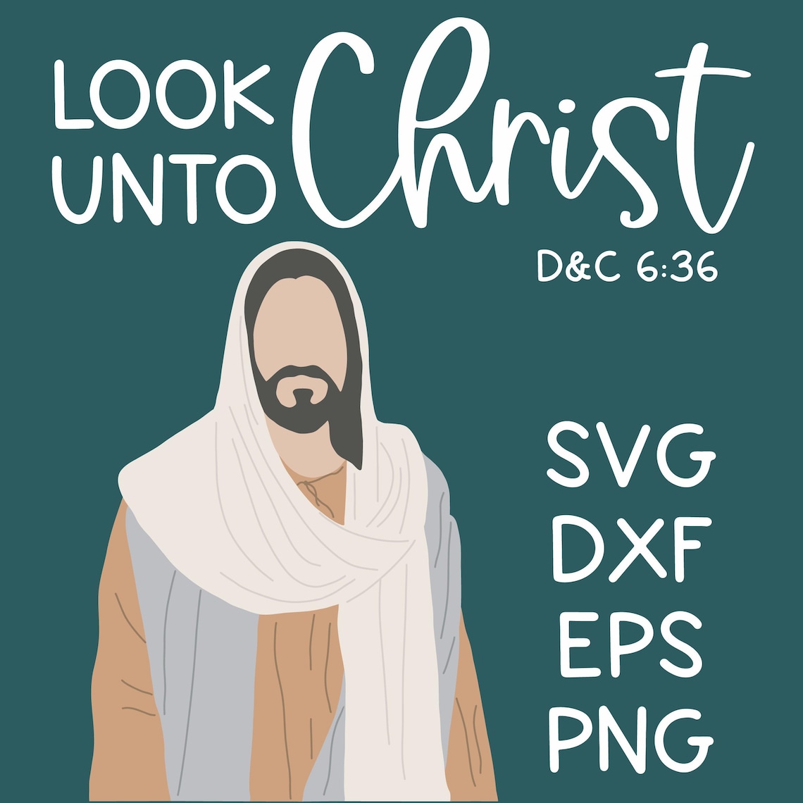 Savior SVG | Look Unto Christ Youth Theme | Young Women Birthday Gift ...