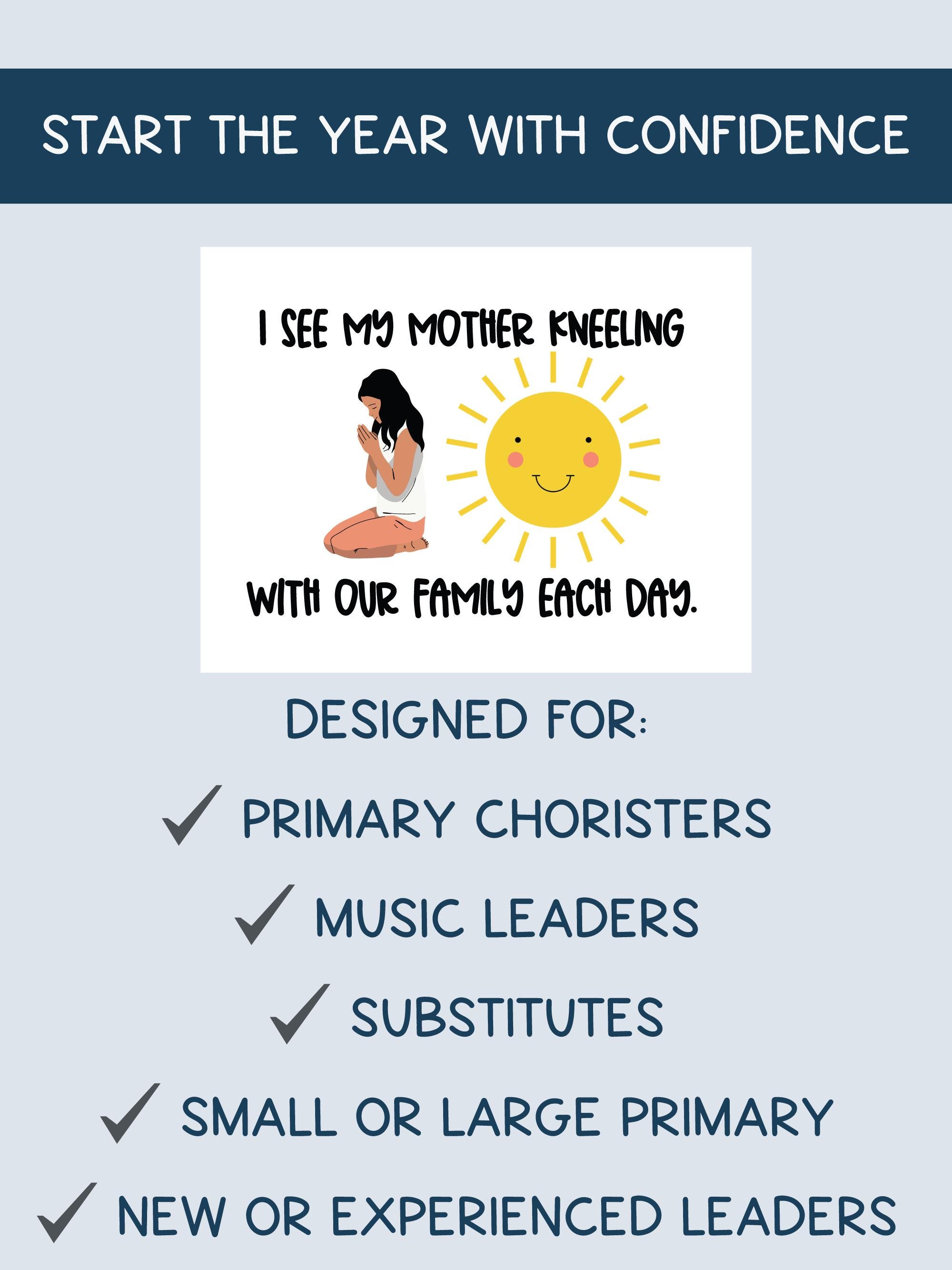2026 Primary Songs Flip Charts Bundle | Come Follow Me Old Testament ...