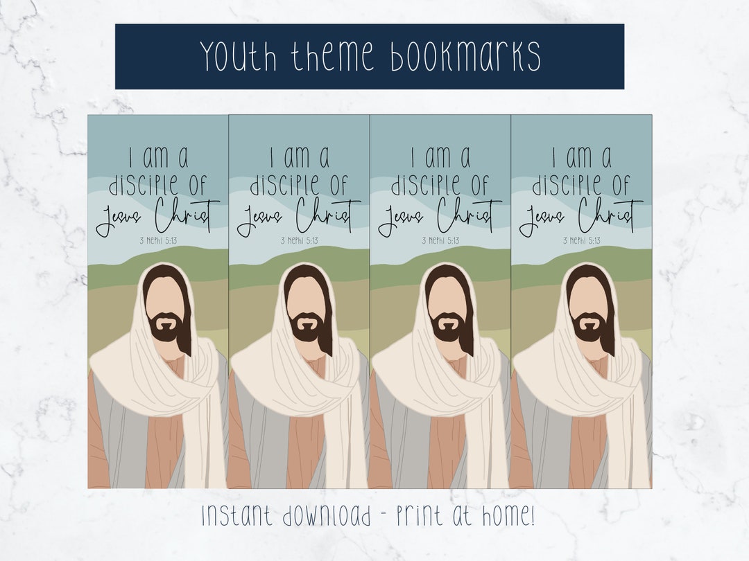 2024-youth-theme-i-am-a-disciple-of-jesus-christ-bookmark-lds-youth