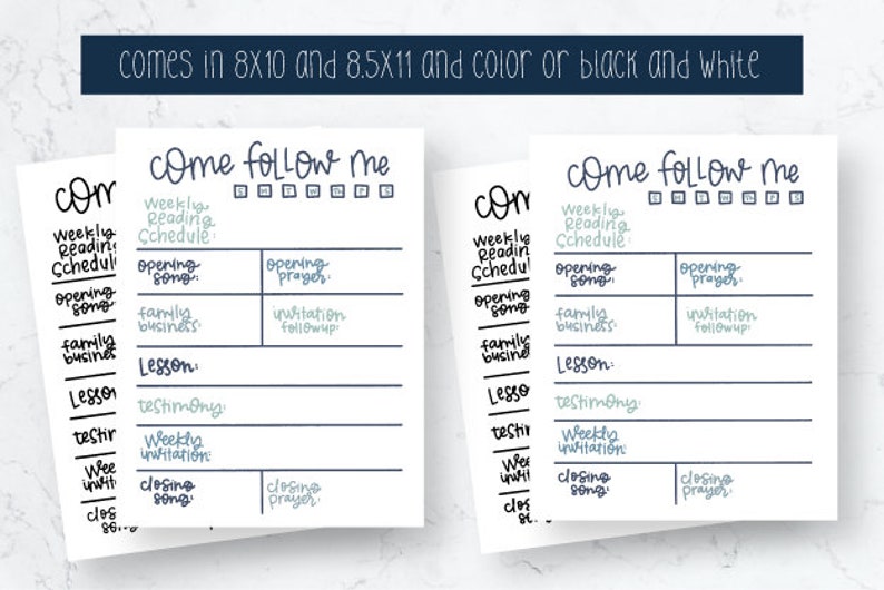 Come Follow Me Lesson Outline for Families | Family Come Follow Me ...