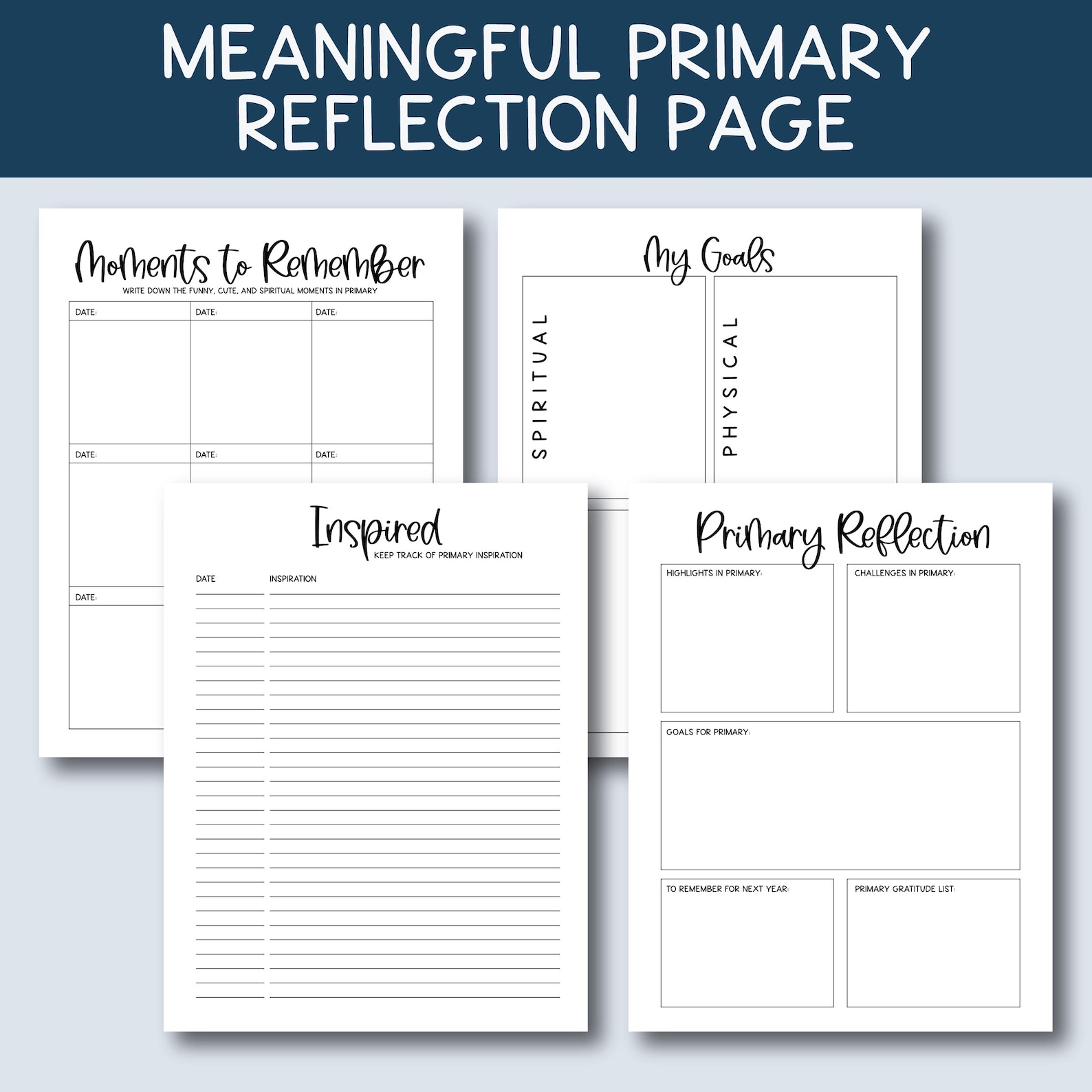 2026 Primary Presidency Planner | Primary Binder | 2026 Primary Ideas ...