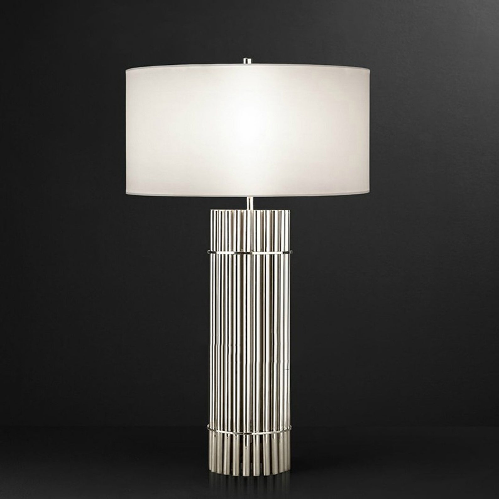 Luxury Designer Minimalist Drum Shape Table Lamp Bedroom - Etsy