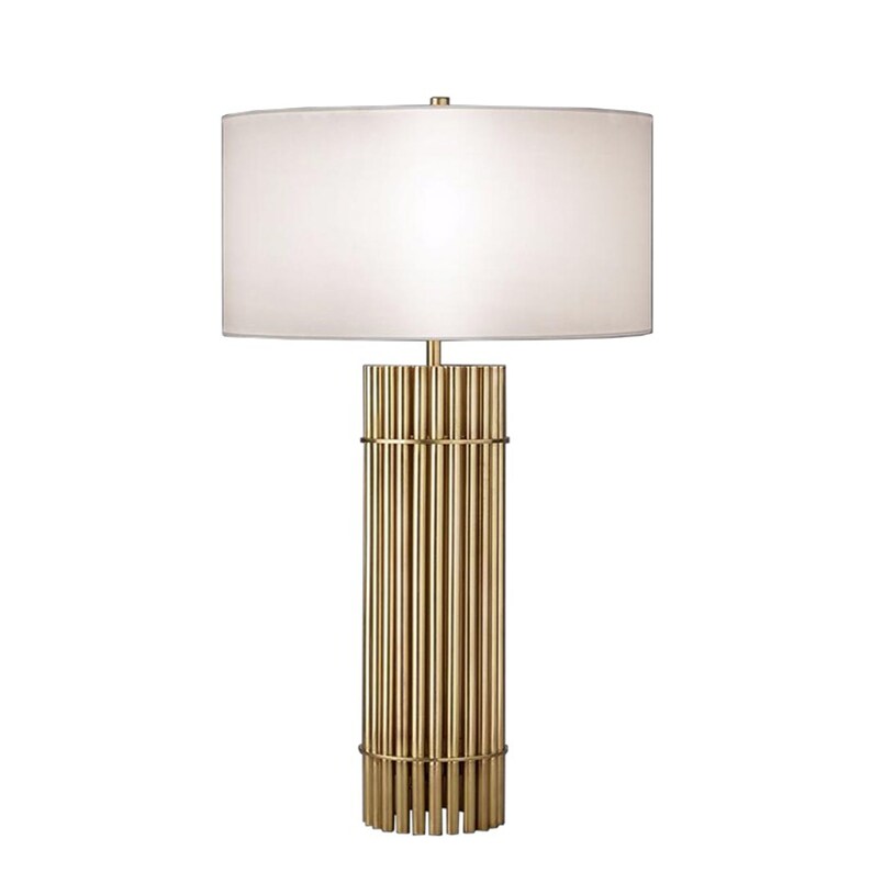 Luxury Designer Minimalist Drum Shape Table Lamp Bedroom - Etsy