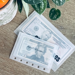 UPDATED** CUSTOM - Cash Envelopes | A6 AND A7 Cash Envelopes | Center ...