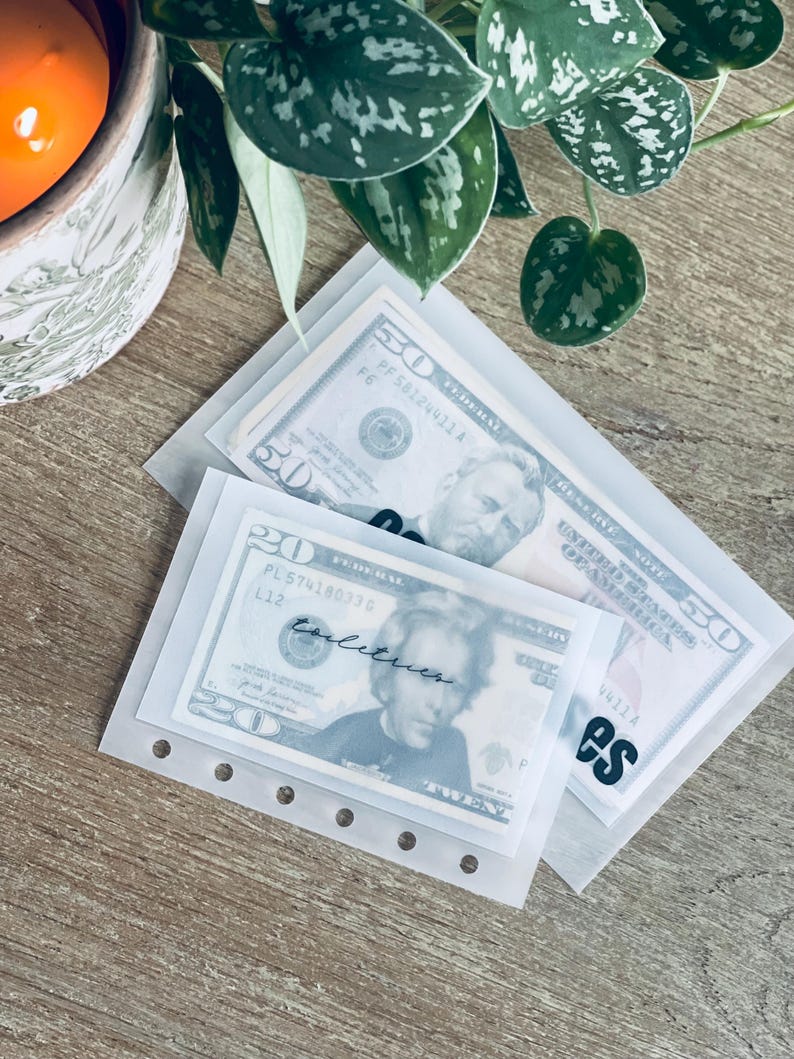 UPDATED** CUSTOM - Cash Envelopes | A6 AND A7 Cash Envelopes | Center ...