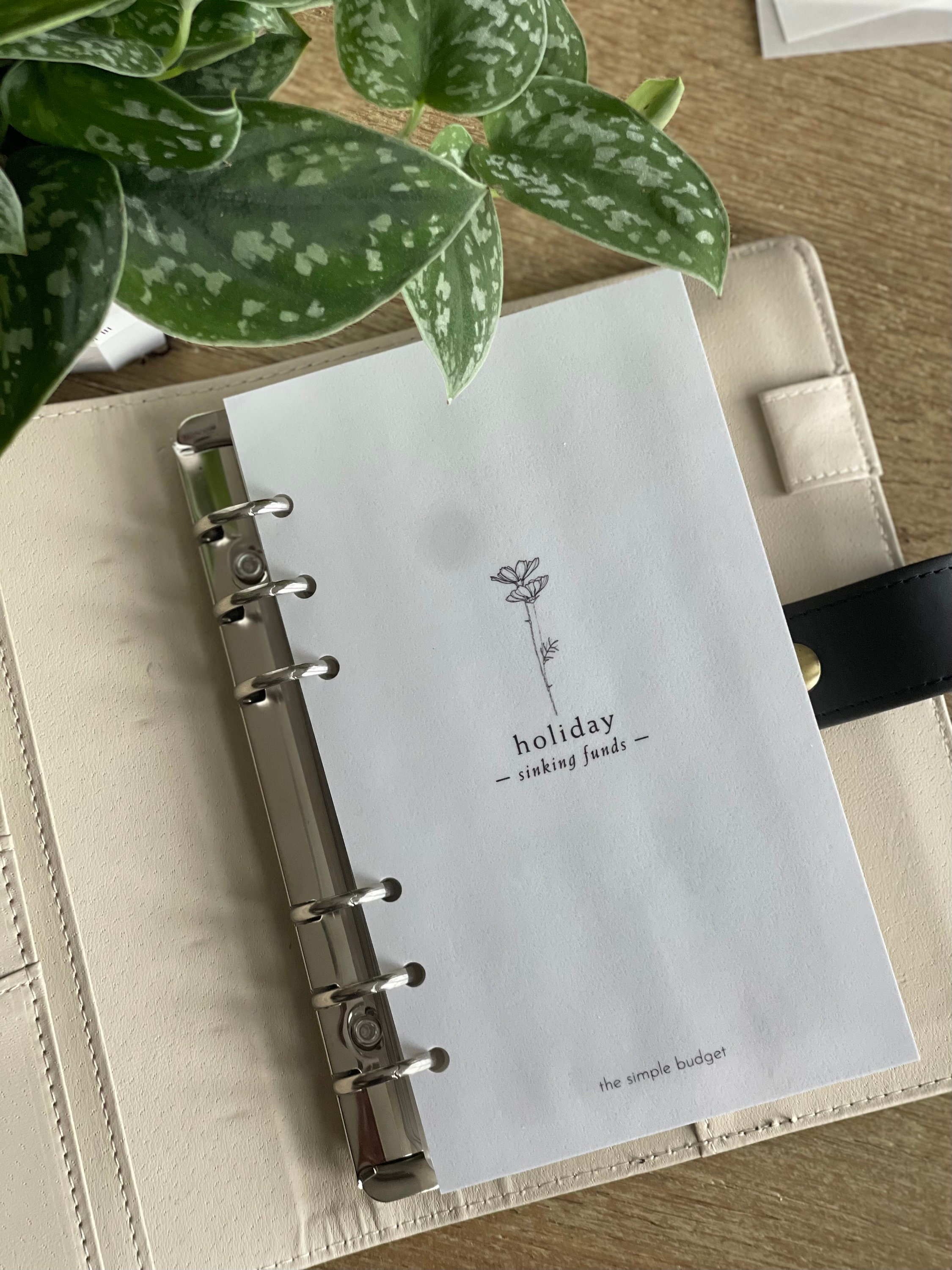PRINTABLE - A6 Dashboard BUNDLE | Cash Binder Dashboard | Dashboard ...