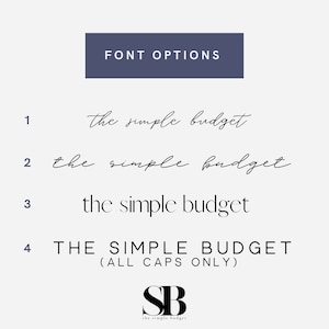 UPDATED** CUSTOM - Cash Envelopes | A6 AND A7 Cash Envelopes | Center ...