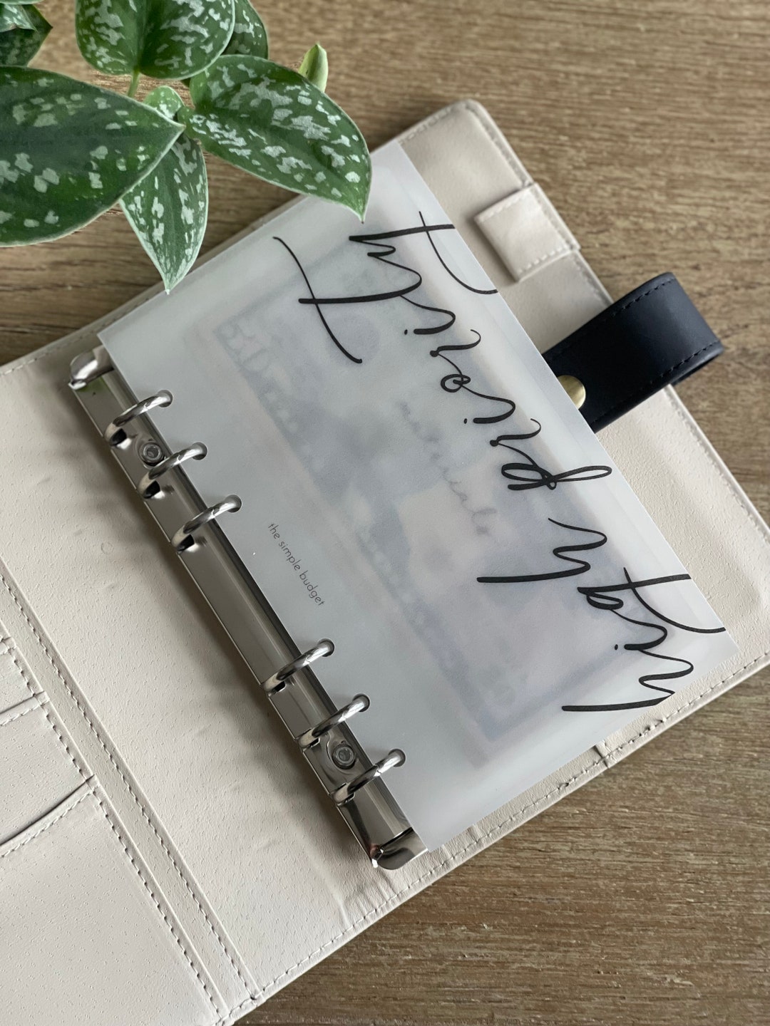 PRINTED - A6 Dashboard BUNDLE | Cash Binder Dashboard | Dashboard ...