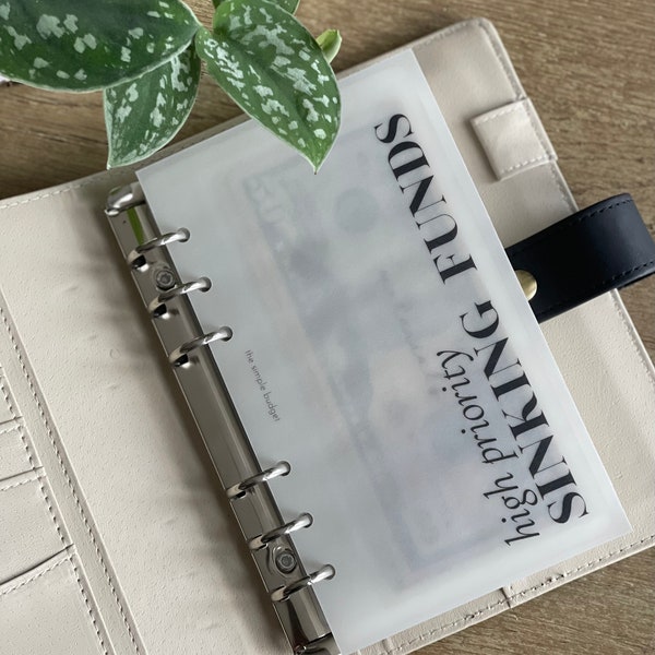 Filofax Dashboard - Etsy