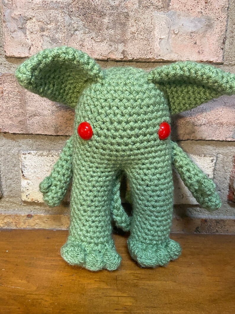 Kentucky Goblin Cryptid Creature Plush Doll Designed and Crocheted by ...