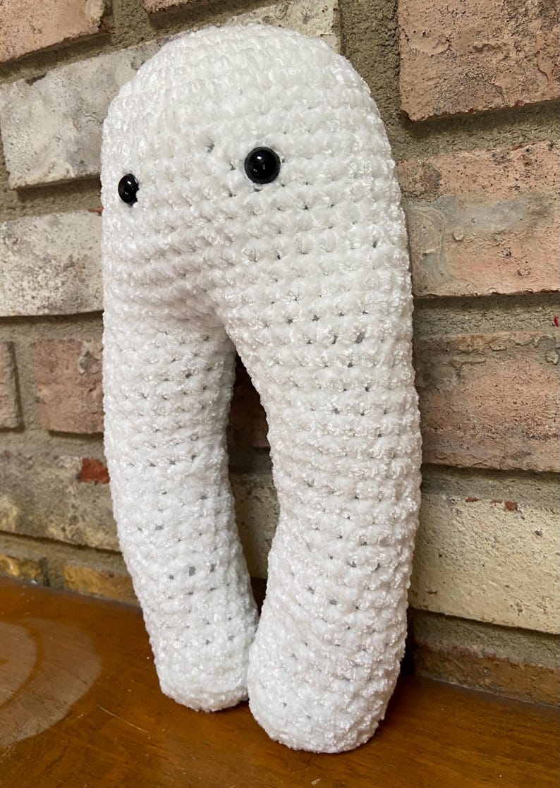 Fresno Nightcrawler Cryptid Creature Plush Doll Designed and Crocheted ...